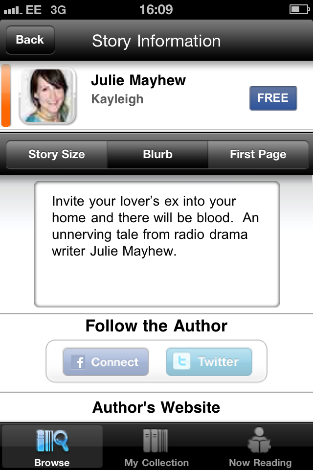 Julie Mayhew » The Ex Factor